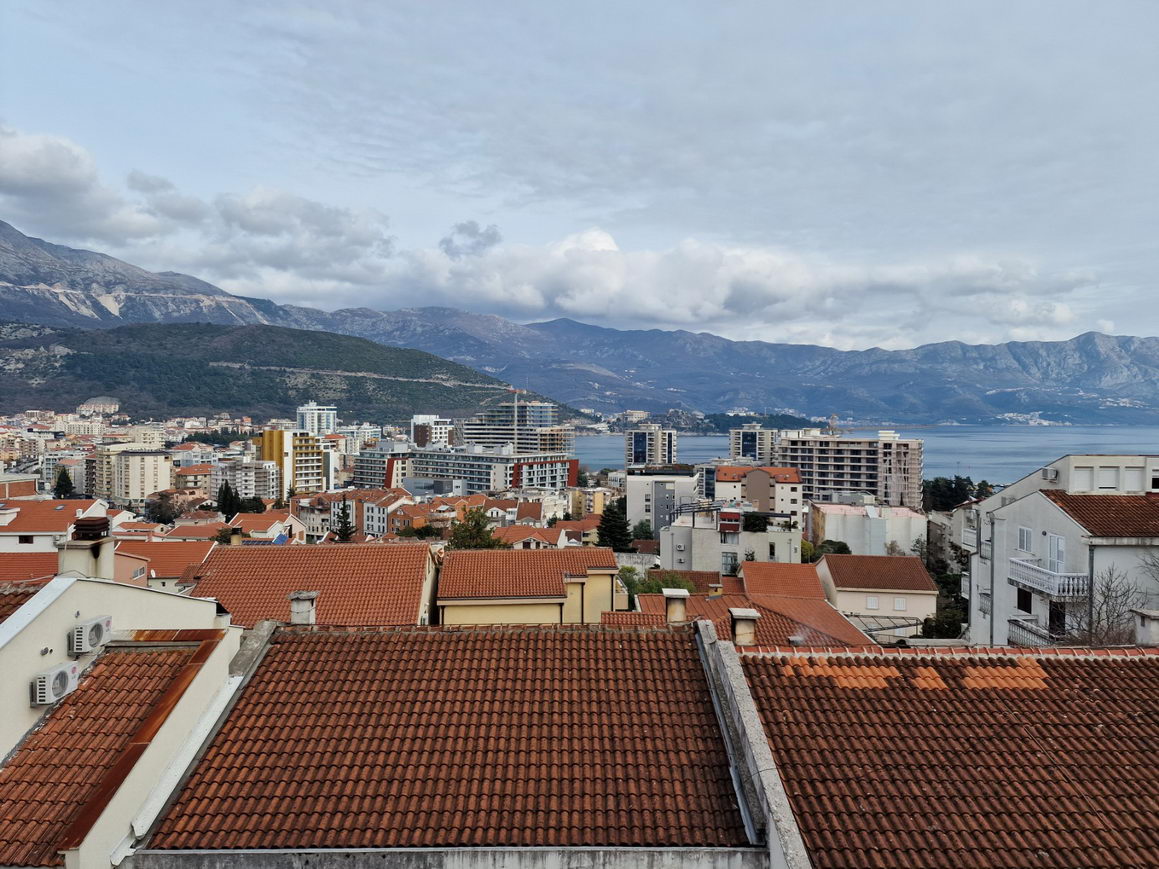 Two bedroom furnished apartment with a panoramic view of the sea and ...